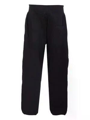 Y3 Graphic-logo Cuffed Trousers