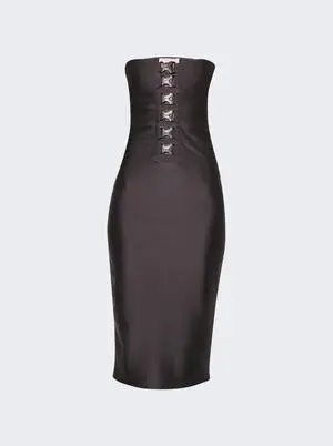 Coperni Multi Buckle Petra Dress - Grey