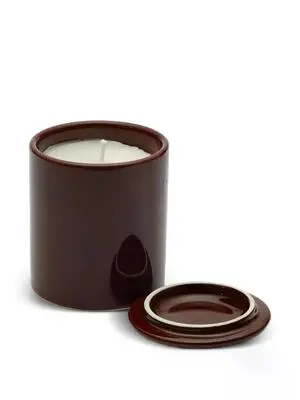 C'ERA FRAGRANCE Ceramic Lidded Candle - Red
