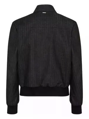 Dsquared2 Striped Bomber Jacket