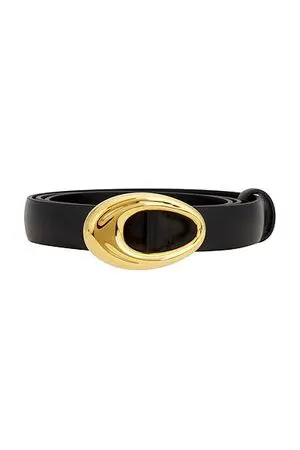 Khaite Olivia 20mm Belt - Black