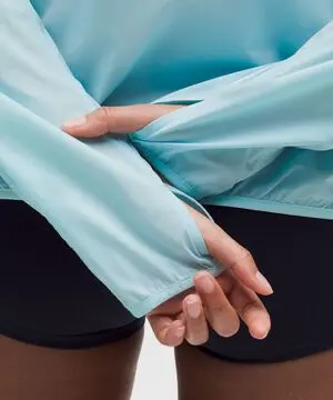 Lululemon Breathable Lightweight Training Jacket - Foam Cloud