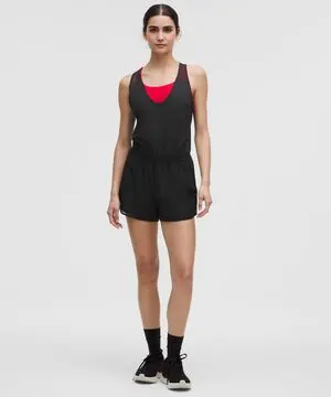 Lululemon Hotty Hot Running Romper - Black