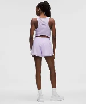 Lululemon Hotty Hot Running Romper - Lavender Frost
