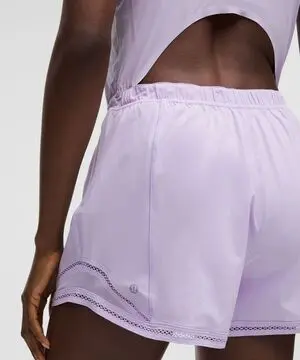 Lululemon Hotty Hot Running Romper - Lavender Frost