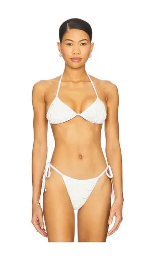 VDM Gypsy Bikini Top - Bianco