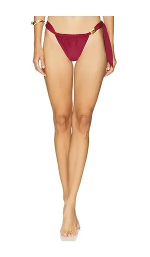 VIX PAULA HERMANNY Liza Cheeky Tanga Bikini Bottom - Sense Matte Ponche