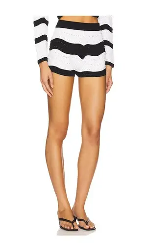 MSGM Striped Knit Short