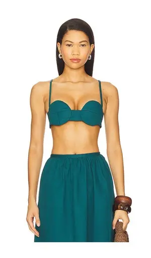 SAUDADE Bliss Top In . Also - Teal