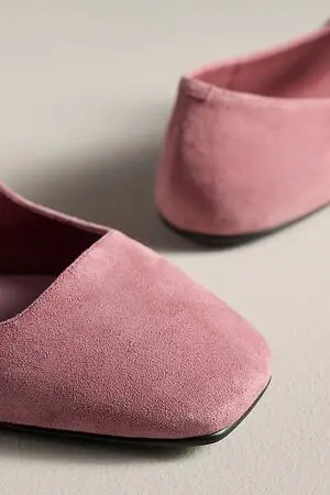 Jeffrey Campbell Elise Mary Janes - Dusty Rose Suede