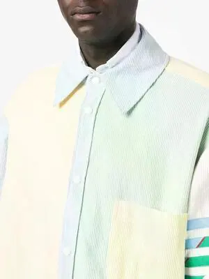 Thom Browne Panelled-design Pastel Shirt