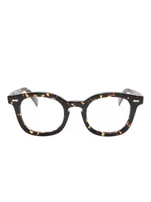 FAMILY AFFAIR Depp Tortoiseshell Round Frame Eyeglasses