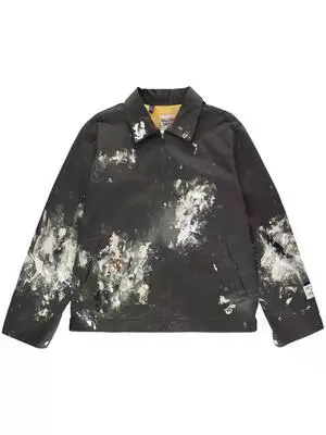 GALLERY DEPT. Montecito Paint Splatter-print Jacket - Black