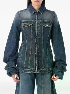 JEAN PAUL GAULTIER Balloon-sleeve Denim Jacket