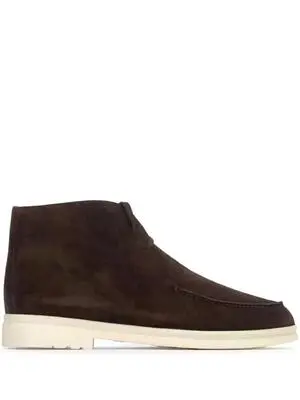 Loro Piana Walk And Walk Ankle Boots - Brown