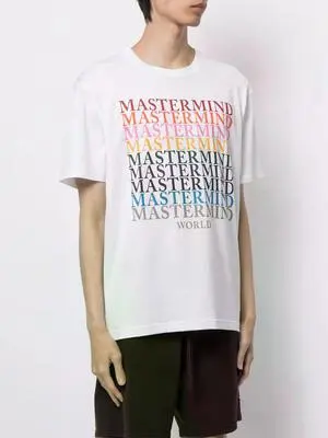 MASTERMIND WORLD Skull Logo-print Cotton T-shirt - White