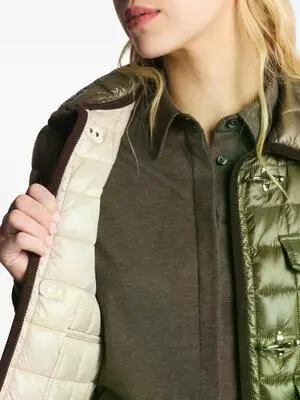FAY Quilted Cropped Jacket