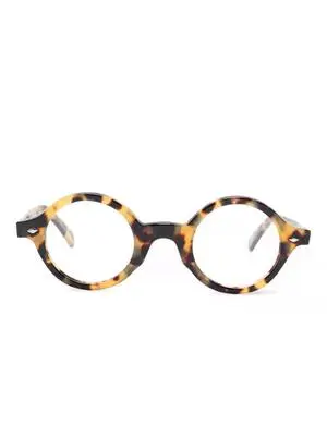FAMILY AFFAIR Hopkins Round-frame Glasses - Brown