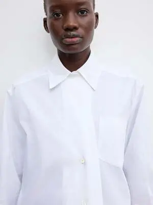 HOUSE OF DAGMAR Asymmetric Collar Shirt