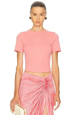 Cult Gaia Milios Knit Top - Pink