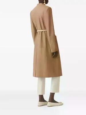 Fabiana Filippi Leather Overcoat