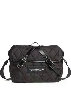 Dsquared2 Heritage Messenger Bag - Black