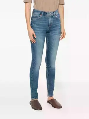 Marc O'polo Cotton-blend Straight Leg Jeans - Blue