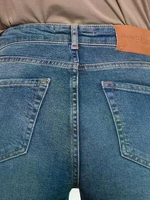 Marc O'polo Cotton-blend Straight Leg Jeans - Blue