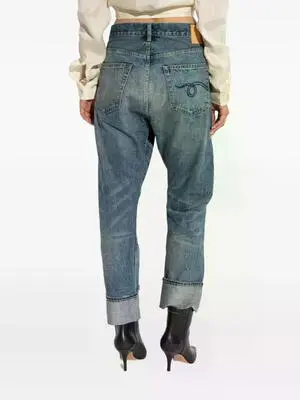 R13 Crossover-waist Jeans