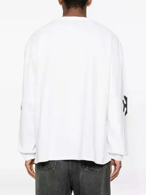 Rhude Logo-print Long-sleeve Sweatshirt