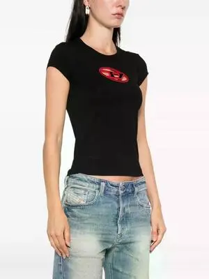DIESEL® Logo-detail Short-sleeve Top