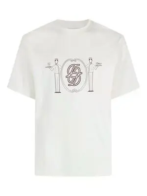 Drole De Monsieur Room Service T-shirt - White
