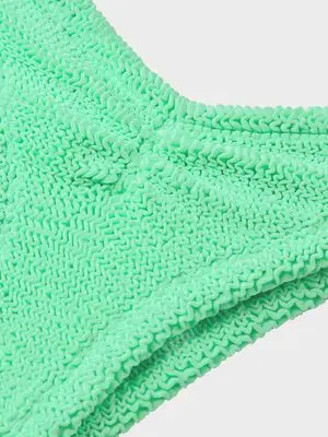 Hunza G Original Crinkle™ Brazilian Bikini Bottom - Lime
