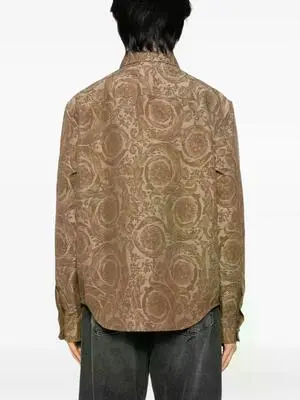 Versace Barocco Jacket - Brown