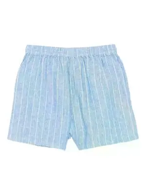 SAMSOE SAMSOE Maren Striped Linen Shorts