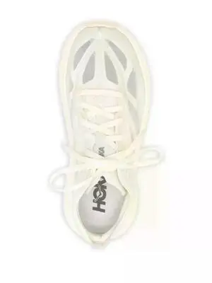 HOKA® Lace-up Mesh Sneakers - Neutrals