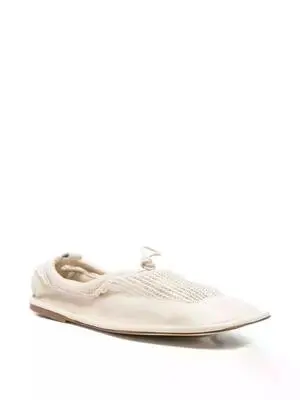 Hereu Puntera Mesh-panel Ballet Flats