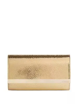 Dsquared2 Metallic Textured Wallet - Gold