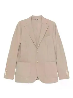 CRUNA Patch-pocket Buttoned Blazer