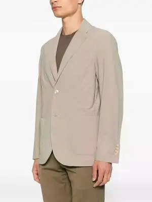 CRUNA Patch-pocket Buttoned Blazer