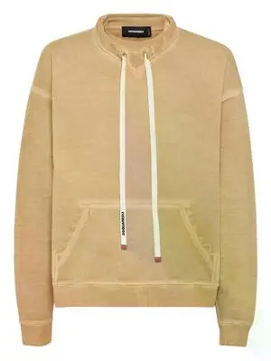 Dsquared2 Drawstring Sweatshirt - Neutrals