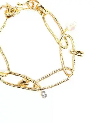 FORTE_FORTE Textured Chain Bracelet