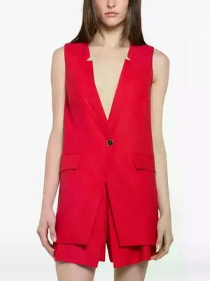SIMONA CORSELLINI Single-button Vest