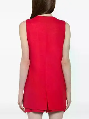 SIMONA CORSELLINI Single-button Vest