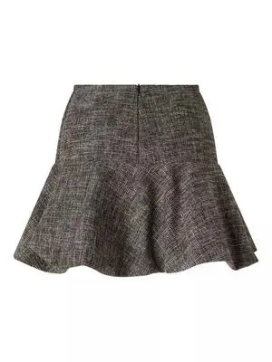 Pinko Ruffled Tweed Skirt
