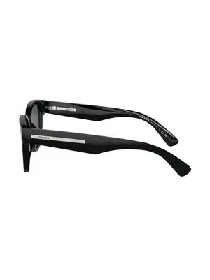 Prada Logo-lettering D-frame Sunglasses