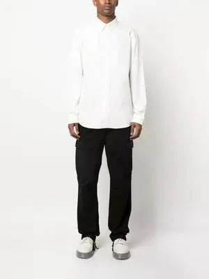 Carhartt Work In Progress Plain Button-down Fastening Shirt
