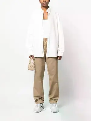 Carhartt Work In Progress Plain Button-down Fastening Shirt