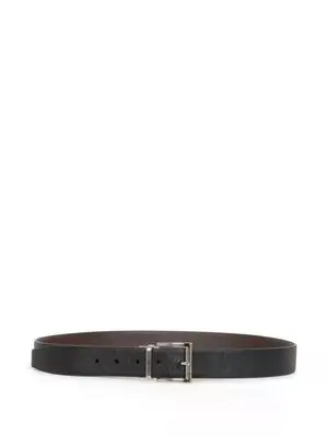 Prada Leather Reversible Belt - Black