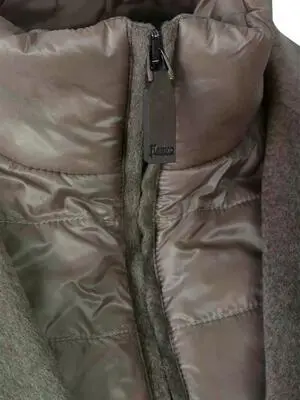 Herno Layered Coat - Neutrals